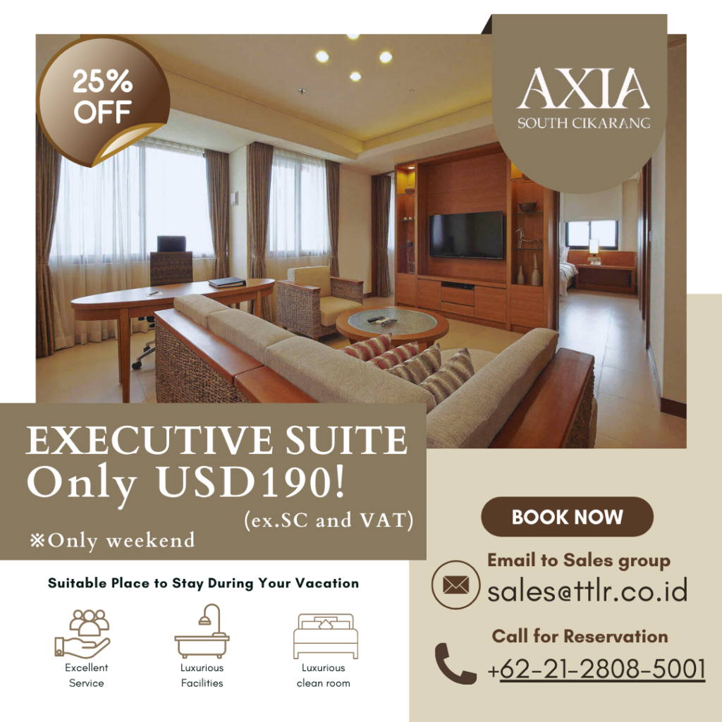 2023 AXIAクリスマス特集&新しいWeekend Planのご紹介｜AXIA South Cikarang - Lifenesia